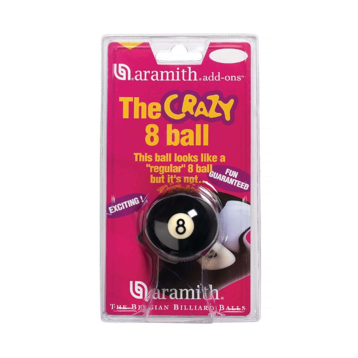 Aramith Crazy 8-Ball – 2 1/4" – Pyramid Billiards